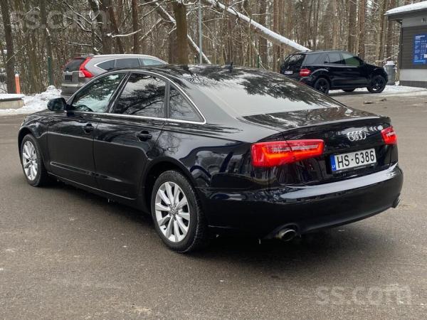 Black Audi A6 2011 in Riga, with an engine capacity of 2.80 L and mileage of 0 thousand km for 8399 €, photo 3 on AUTOMOTO.COM.LV