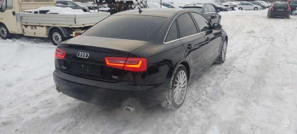 Black Audi A6 2011 in Utena, with an engine capacity of 2.97 L and mileage of 257 thousand km for 8300 €, photo 5 on AUTOMOTO.COM.LV