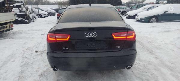 Black Audi A6 2011 in Utena, with an engine capacity of 2.97 L and mileage of 257 thousand km for 8300 €, photo 6 on AUTOMOTO.COM.LV