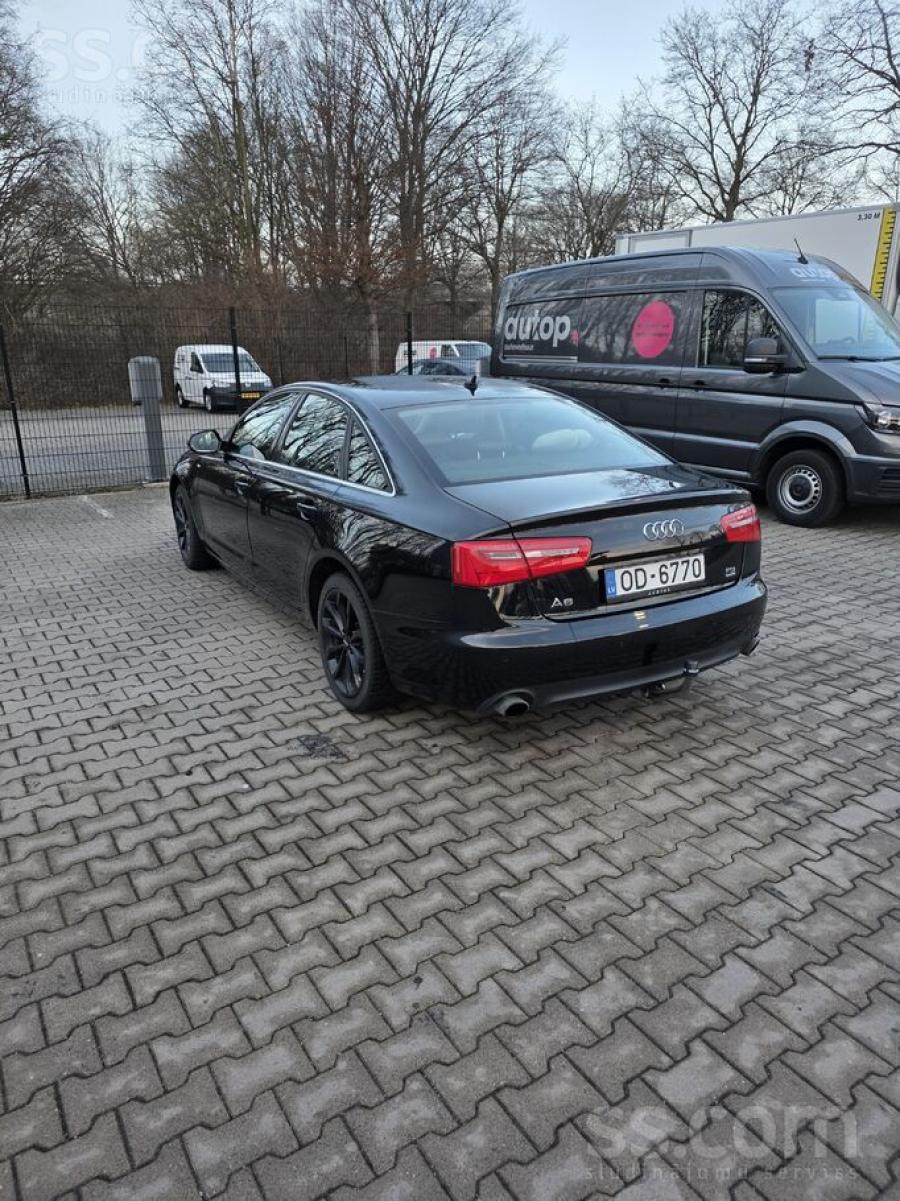 Melns Audi A6 2011 Rēzekne, ar dzinēja tilpumu 2.80 L un nobraukumu 292 tūkst. km par 9600 €, foto 3 vietnē AUTOMOTO.COM.LV