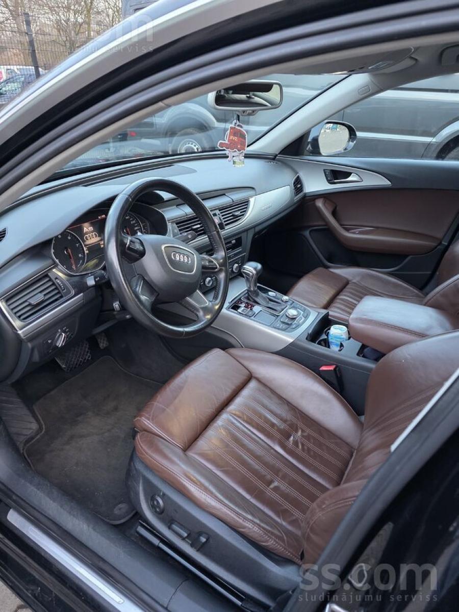 Melns Audi A6 2011 Rēzekne, ar dzinēja tilpumu 2.80 L un nobraukumu 292 tūkst. km par 9600 €, foto 7 vietnē AUTOMOTO.COM.LV
