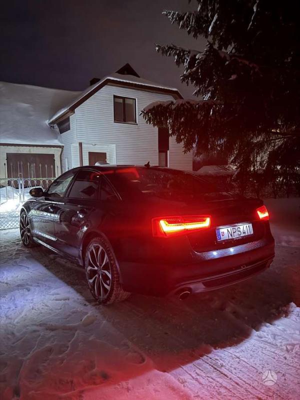 Melns Audi A6 2011 Viļņa, ar dzinēja tilpumu 3.00 L un nobraukumu 283 tūkst. km par 11300 €, foto 3 vietnē AUTOMOTO.COM.LV