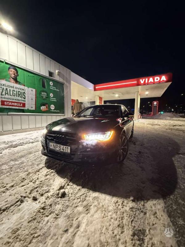 Melns Audi A6 2011 Viļņa, ar dzinēja tilpumu 3.00 L un nobraukumu 283 tūkst. km par 11300 €, foto 5 vietnē AUTOMOTO.COM.LV