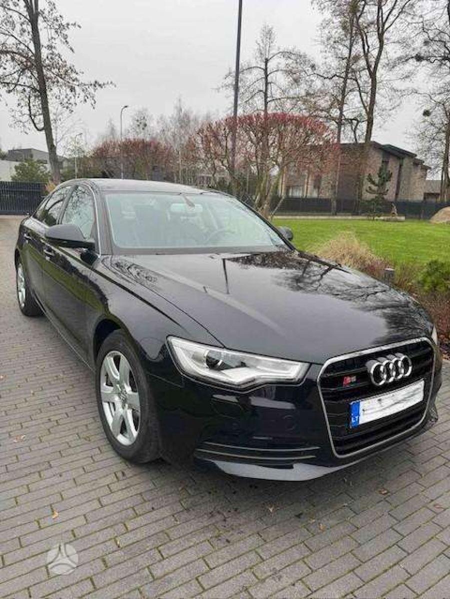 Black Audi A6 2011 in Vilnius, with an engine capacity of 2.97 L and mileage of 376 thousand km for 9000 €, photo 2 on AUTOMOTO.COM.LV