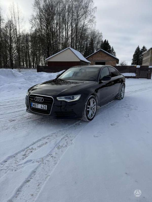 Melns Audi A6 2011 Viļņa, ar dzinēja tilpumu 2.97 L un nobraukumu 355 tūkst. km par 7450 €, foto 1 vietnē AUTOMOTO.COM.LV