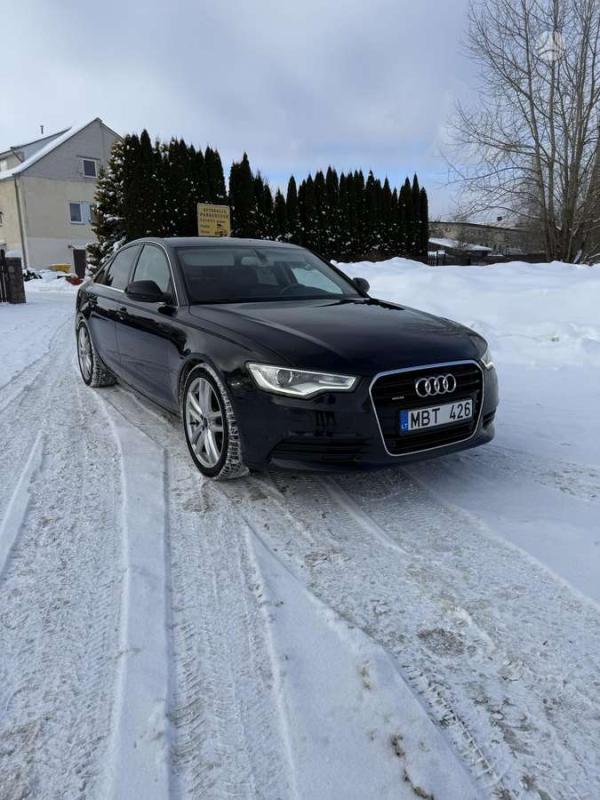 Melns Audi A6 2011 Viļņa, ar dzinēja tilpumu 2.97 L un nobraukumu 355 tūkst. km par 7450 €, foto 2 vietnē AUTOMOTO.COM.LV