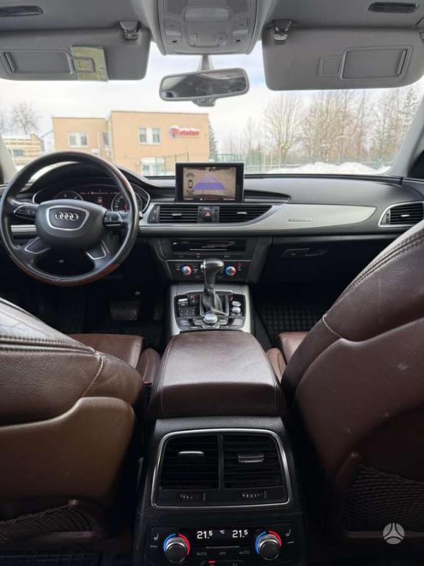 Melns Audi A6 2011 Viļņa, ar dzinēja tilpumu 2.97 L un nobraukumu 355 tūkst. km par 7450 €, foto 9 vietnē AUTOMOTO.COM.LV