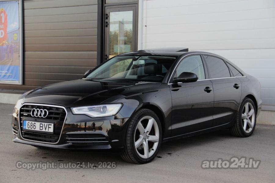 Melns Audi A6 2011 Tartu, ar dzinēja tilpumu 3.00 L un nobraukumu 310 tūkst. km par 10500 €, foto 1 vietnē AUTOMOTO.COM.LV