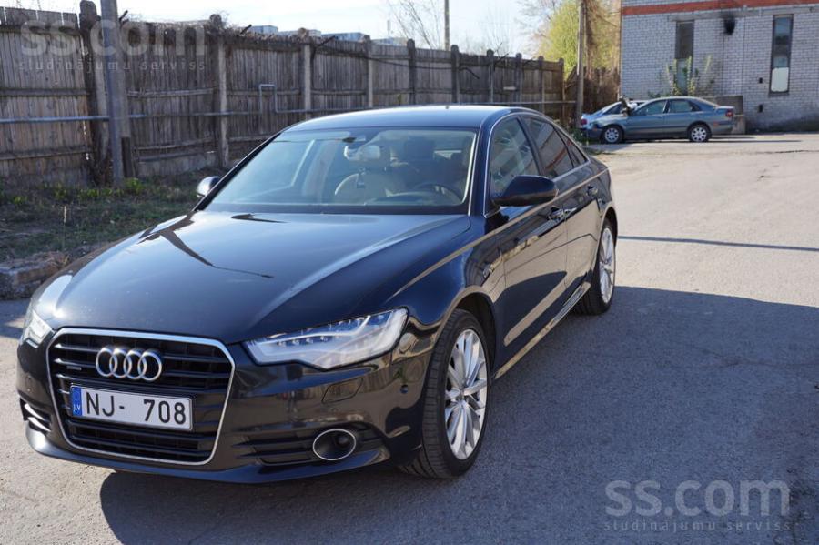 Melns Audi A6 2011 Rīga, ar dzinēja tilpumu 3.00 L un nobraukumu 267 tūkst. km par 12500 €, foto 3 vietnē AUTOMOTO.COM.LV