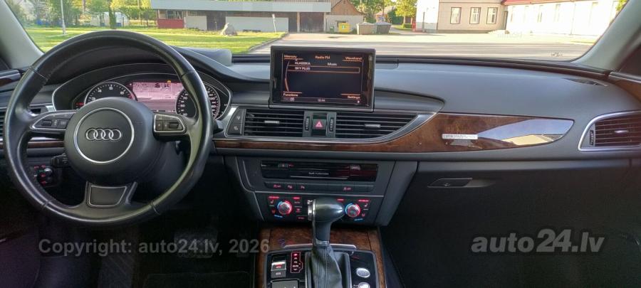 Black Audi A6 2011 in Parnu, with an engine capacity of 3.00 L and mileage of 312 thousand km for 10490 €, photo 14 on AUTOMOTO.COM.LV