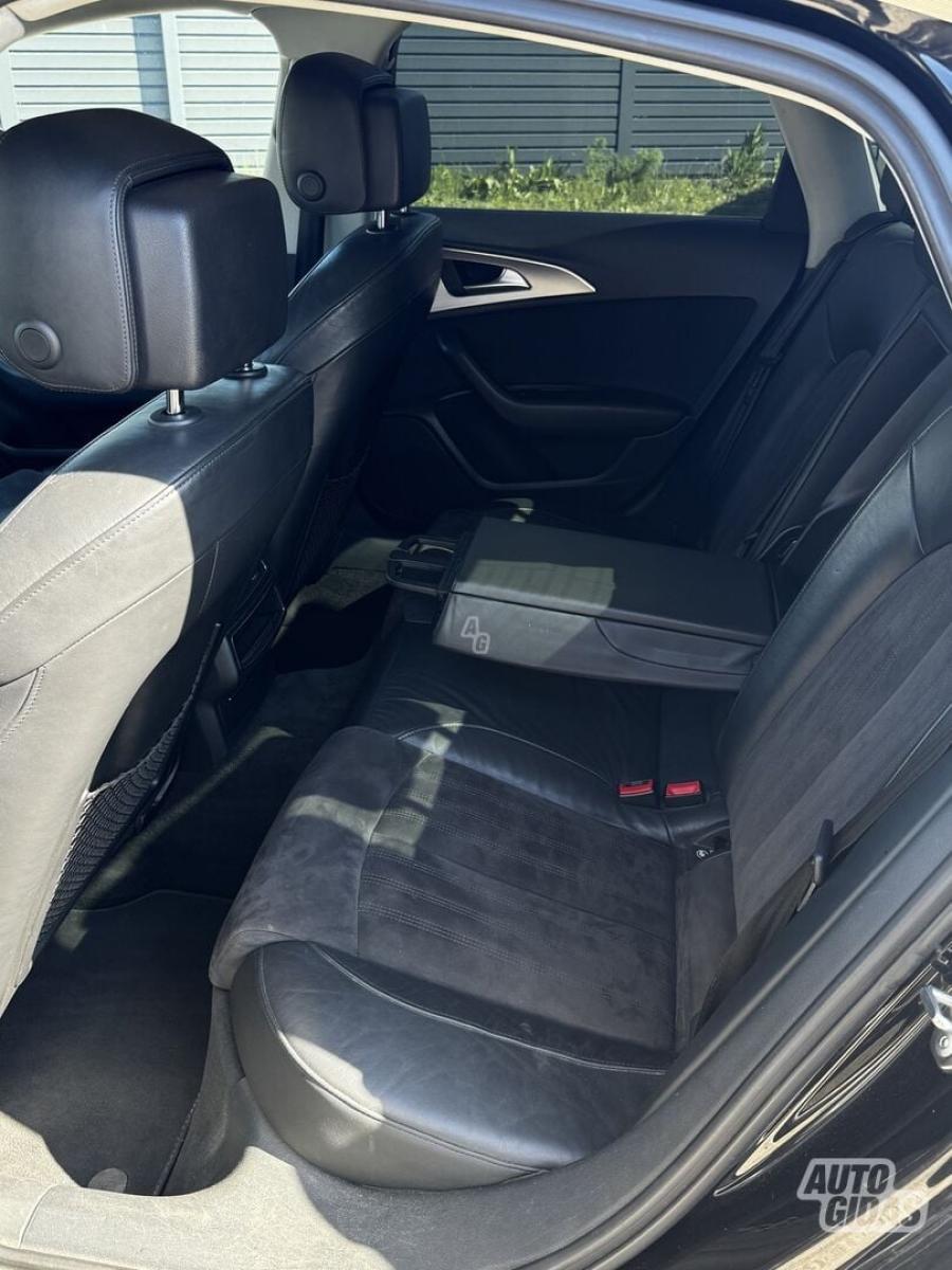Black Audi A6 2011 in Klaipeda, with an engine capacity of 3.00 L and mileage of 351 thousand km for 7950 €, photo 11 on AUTOMOTO.COM.LV