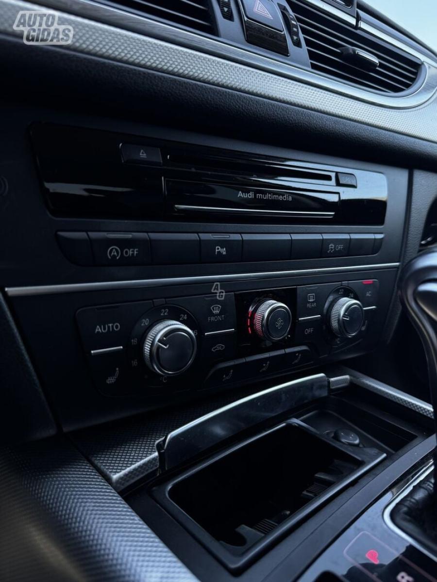 Black Audi A6 2011 in Klaipeda, with an engine capacity of 3.00 L and mileage of 351 thousand km for 7950 €, photo 19 on AUTOMOTO.COM.LV