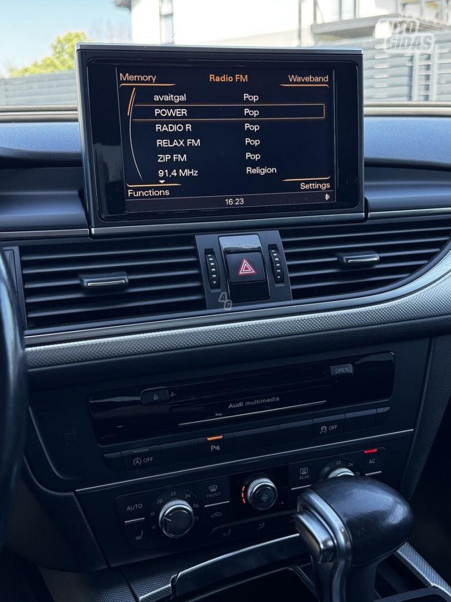 Black Audi A6 2011 in Klaipeda, with an engine capacity of 3.00 L and mileage of 351 thousand km for 7950 €, photo 20 on AUTOMOTO.COM.LV