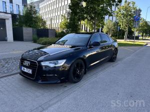 Black Audi A6 2011 in Riga, with an engine capacity of 2.00 L and mileage of 354 thousand km for 6900 €, photo  on AUTOMOTO.COM.LV
