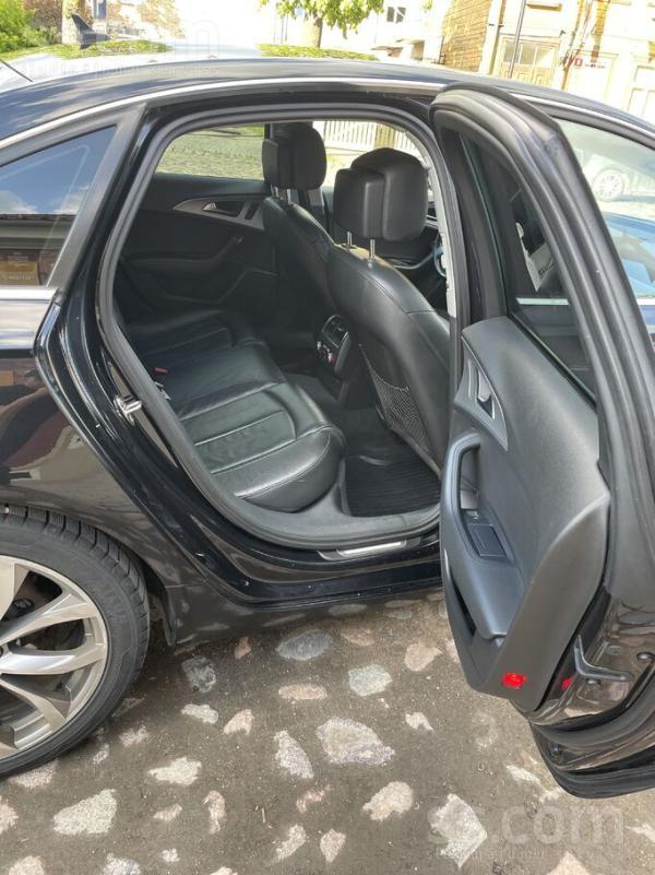 Black Audi A6 2011 in Jelgava, with an engine capacity of 3.00 L and mileage of 306 thousand km for 8300 €, photo 6 on AUTOMOTO.COM.LV