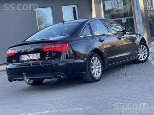 Black Audi A6 2011 in Jurmala, with an engine capacity of 2.80 L and mileage of 0 thousand km for 6650 €, photo 3 on AUTOMOTO.COM.LV