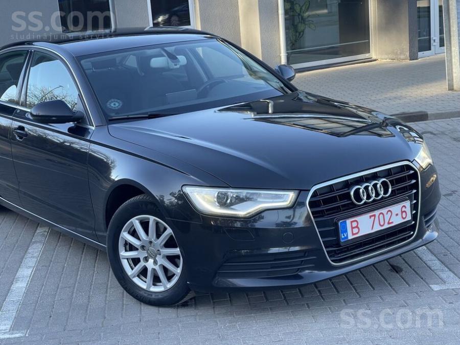 Black Audi A6 2011 in Jurmala, with an engine capacity of 2.80 L and mileage of 0 thousand km for 6650 €, photo 4 on AUTOMOTO.COM.LV