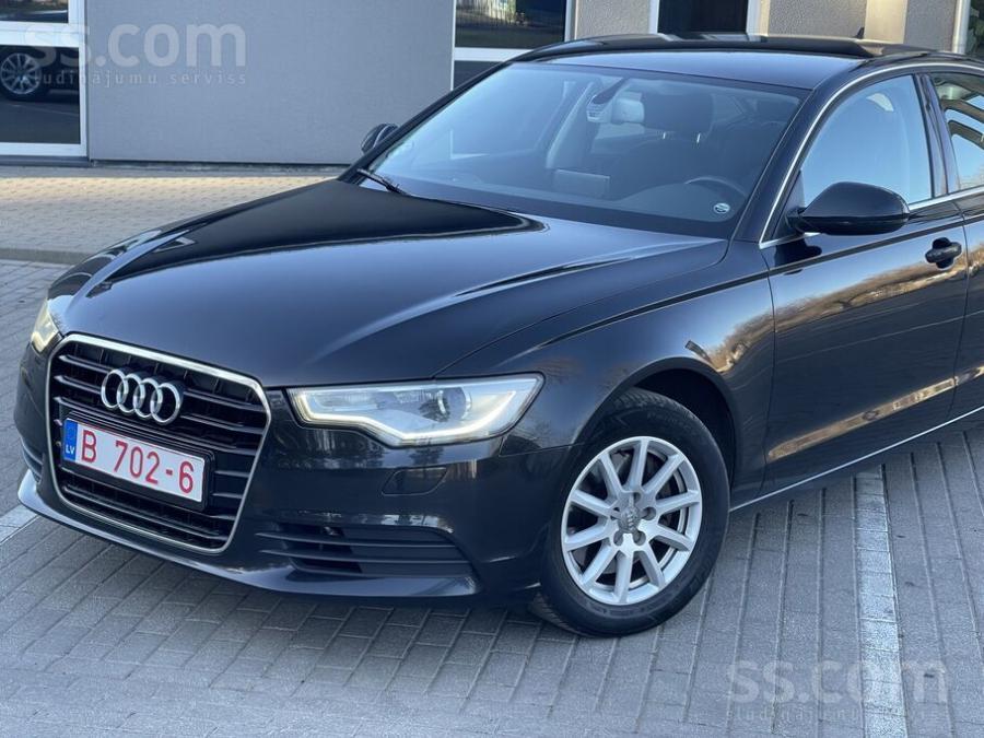 Black Audi A6 2011 in Jurmala, with an engine capacity of 2.80 L and mileage of 0 thousand km for 6650 €, photo 5 on AUTOMOTO.COM.LV
