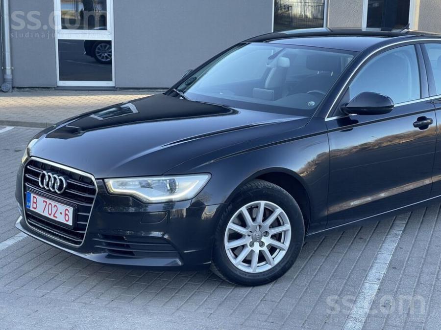 Black Audi A6 2011 in Jurmala, with an engine capacity of 2.80 L and mileage of 0 thousand km for 6650 €, photo 9 on AUTOMOTO.COM.LV