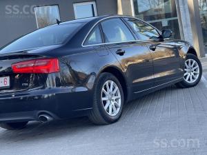 Black Audi A6 2011 in Jurmala, with an engine capacity of 2.80 L and mileage of 0 thousand km for 6650 €, photo 10 on AUTOMOTO.COM.LV