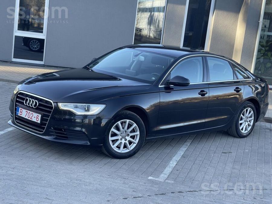 Black Audi A6 2011 in Jurmala, with an engine capacity of 2.80 L and mileage of 0 thousand km for 6650 €, photo 13 on AUTOMOTO.COM.LV
