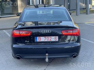 Black Audi A6 2011 in Jurmala, with an engine capacity of 2.80 L and mileage of 0 thousand km for 6650 €, photo 14 on AUTOMOTO.COM.LV