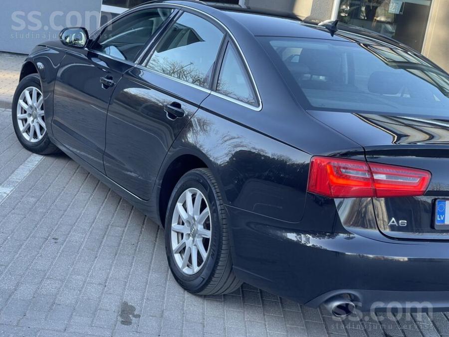 Black Audi A6 2011 in Jurmala, with an engine capacity of 2.80 L and mileage of 0 thousand km for 6650 €, photo 16 on AUTOMOTO.COM.LV