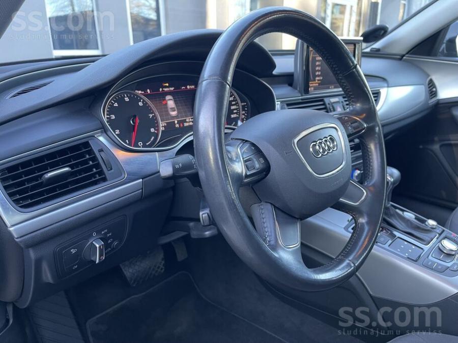 Black Audi A6 2011 in Jurmala, with an engine capacity of 2.80 L and mileage of 0 thousand km for 6650 €, photo 20 on AUTOMOTO.COM.LV