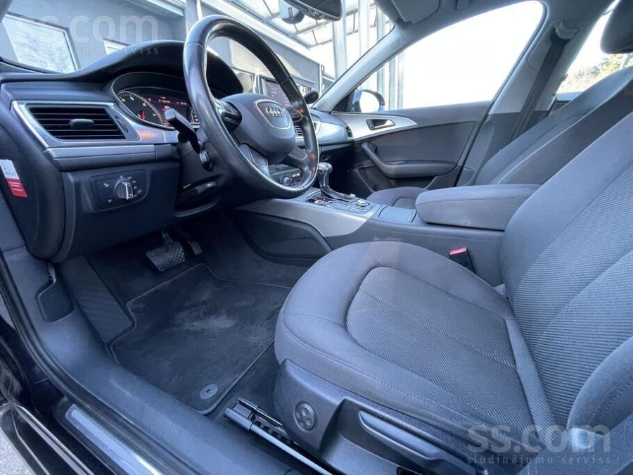 Black Audi A6 2011 in Jurmala, with an engine capacity of 2.80 L and mileage of 0 thousand km for 6650 €, photo 21 on AUTOMOTO.COM.LV