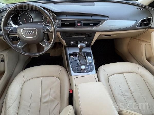 Black Audi A6 2011 in Jelgava, with an engine capacity of 3.00 L and mileage of 367 thousand km for 8200 €, photo 6 on AUTOMOTO.COM.LV