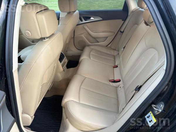 Black Audi A6 2011 in Jelgava, with an engine capacity of 3.00 L and mileage of 367 thousand km for 8200 €, photo 8 on AUTOMOTO.COM.LV
