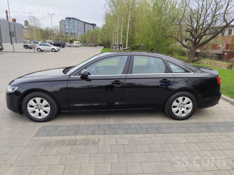 Black Audi A6 2011 in Riga, with an engine capacity of 3.00 L and mileage of 418 thousand km for 7650 €, photo 3 on AUTOMOTO.COM.LV