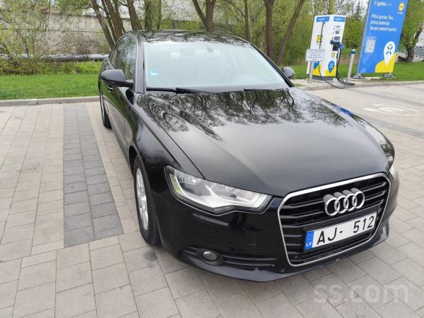 Black Audi A6 2011 in Riga, with an engine capacity of 3.00 L and mileage of 418 thousand km for 7650 €, photo 3 on AUTOMOTO.COM.LV