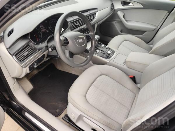 Black Audi A6 2011 in Riga, with an engine capacity of 3.00 L and mileage of 418 thousand km for 7650 €, photo 5 on AUTOMOTO.COM.LV
