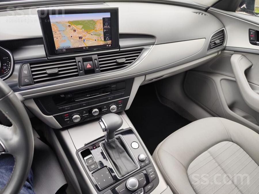 Black Audi A6 2011 in Riga, with an engine capacity of 3.00 L and mileage of 418 thousand km for 7650 €, photo 7 on AUTOMOTO.COM.LV