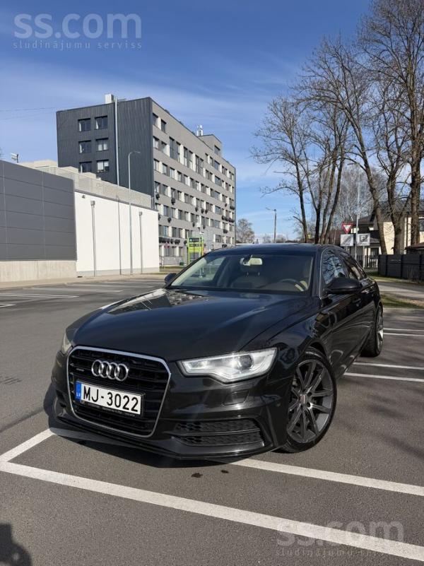Melns Audi A6 2011 Rīga, ar dzinēja tilpumu 3.00 L un nobraukumu 311 tūkst. km par 7950 €, foto 1 vietnē AUTOMOTO.COM.LV