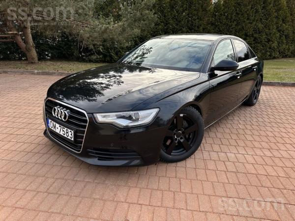 Black Audi A6 2011 in Riga, with an engine capacity of 2.00 L and mileage of 354 thousand km for 6500 €, photo 1 on AUTOMOTO.COM.LV