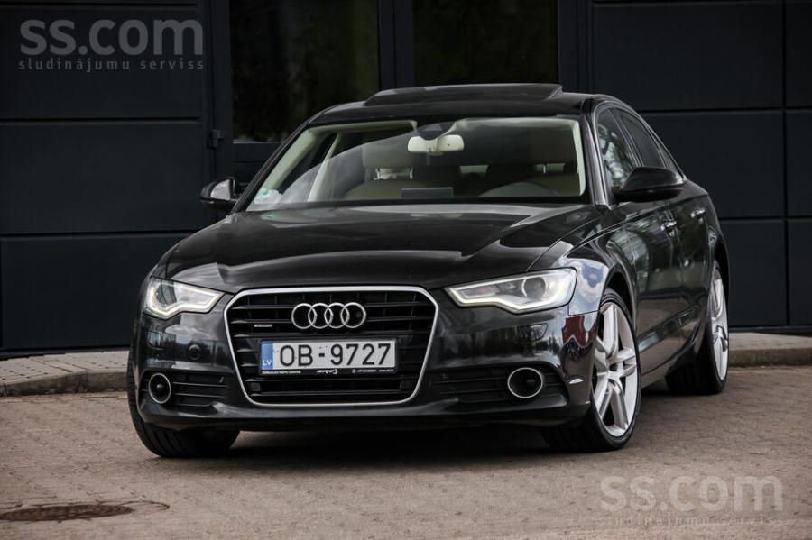 Melns Audi A6 2011 Jelgava, ar dzinēja tilpumu 3.00 L un nobraukumu 0 tūkst. km par 11990 €, foto 1 vietnē AUTOMOTO.COM.LV