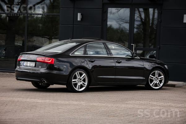 Black Audi A6 2011 in Jelgava, with an engine capacity of 3.00 L and mileage of 0 thousand km for 11990 €, photo 10 on AUTOMOTO.COM.LV