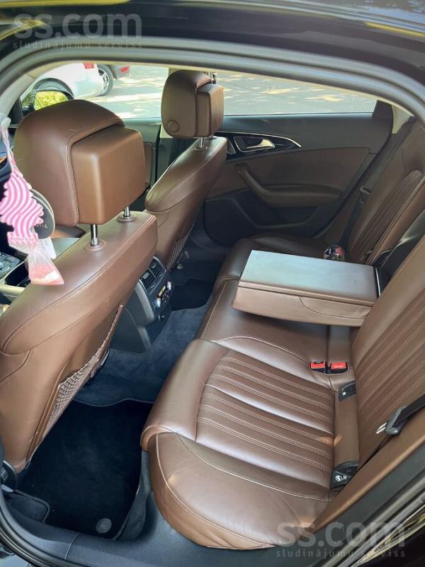 Black Audi A6 2011 in Riga, with an engine capacity of 3.00 L and mileage of 367 thousand km for 11900 €, photo 7 on AUTOMOTO.COM.LV