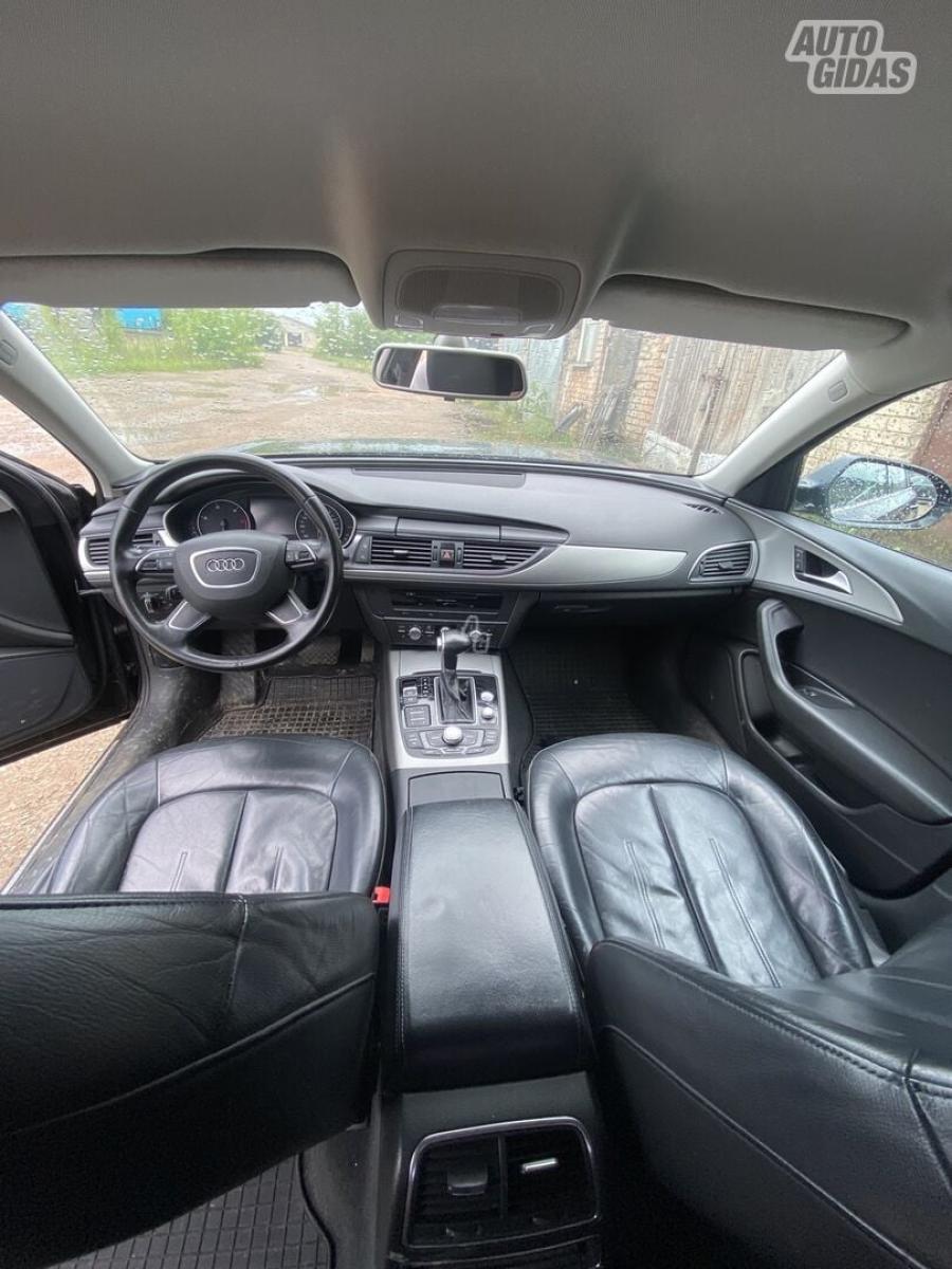 Black Audi A6 2011 in Panevezys, with an engine capacity of 3.00 L and mileage of 340 thousand km for 4590 €, photo 6 on AUTOMOTO.COM.LV