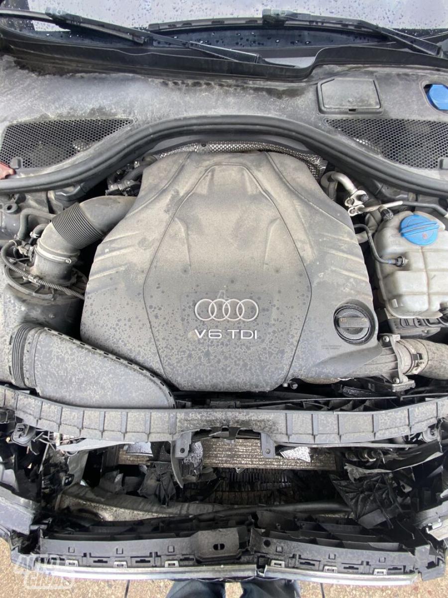 Black Audi A6 2011 in Panevezys, with an engine capacity of 3.00 L and mileage of 340 thousand km for 4590 €, photo 10 on AUTOMOTO.COM.LV