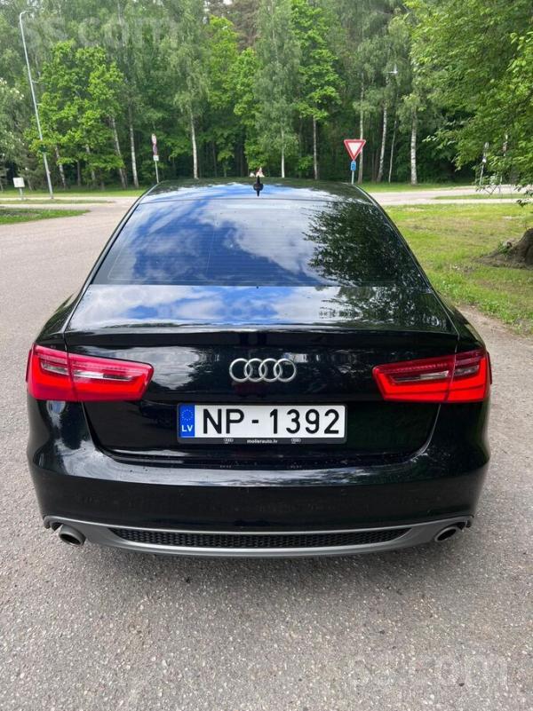 Black Audi A6 2011 in Jelgava, with an engine capacity of 3.00 L and mileage of 275 thousand km for 9500 €, photo 3 on AUTOMOTO.COM.LV