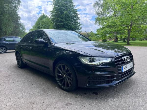 Black Audi A6 2011 in Jelgava, with an engine capacity of 3.00 L and mileage of 275 thousand km for 9500 €, photo 4 on AUTOMOTO.COM.LV