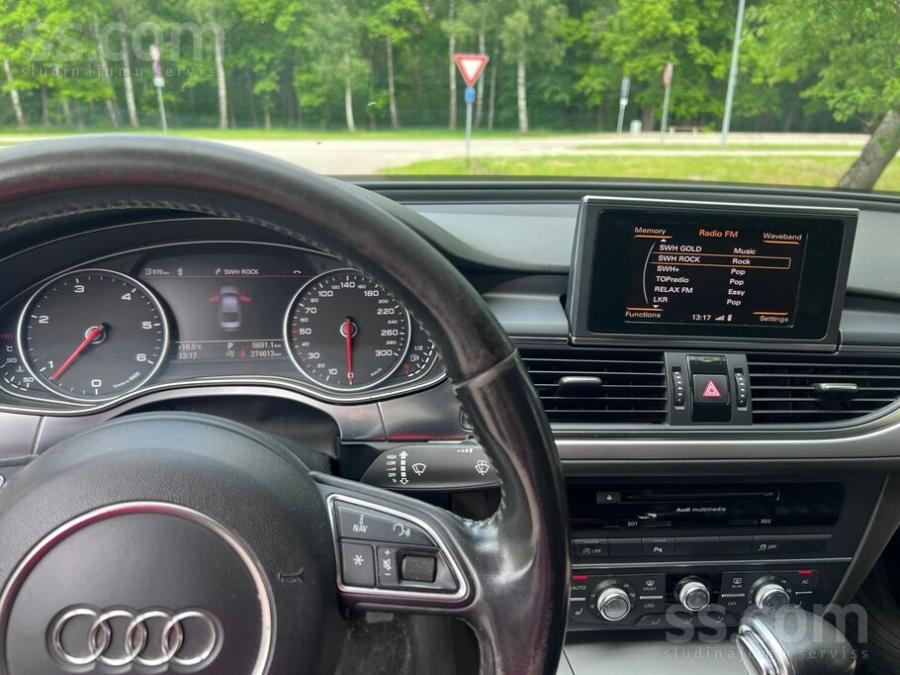 Melns Audi A6 2011 Jelgava, ar dzinēja tilpumu 3.00 L un nobraukumu 275 tūkst. km par 9300 €, foto 8 vietnē AUTOMOTO.COM.LV