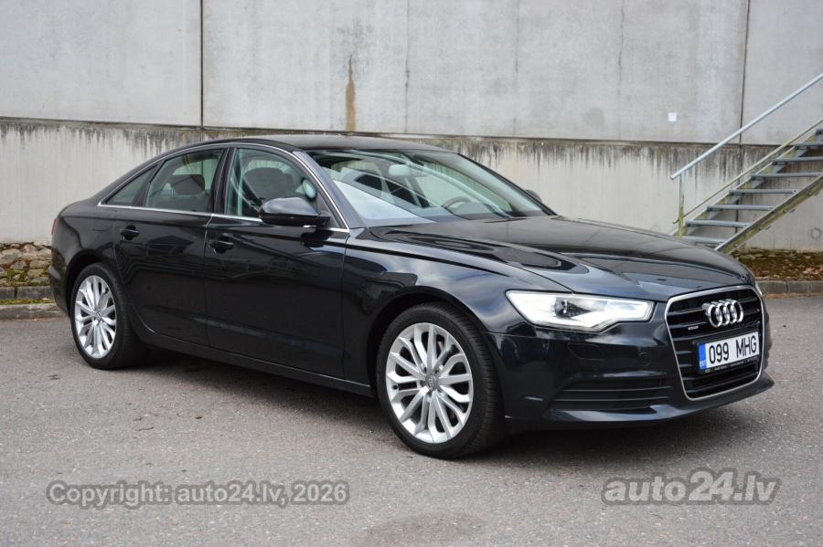 Black Audi A6 2011 in Tallinn, with an engine capacity of 3.00 L and mileage of 112 thousand km for 14900 €, photo 1 on AUTOMOTO.COM.LV