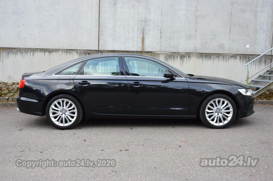 Black Audi A6 2011 in Tallinn, with an engine capacity of 3.00 L and mileage of 112 thousand km for 14900 €, photo 5 on AUTOMOTO.COM.LV