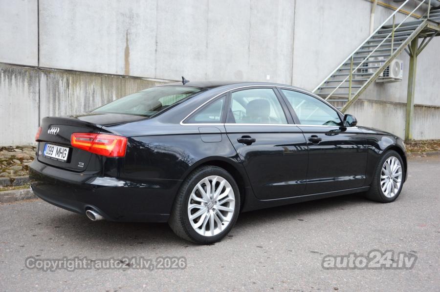 Black Audi A6 2011 in Tallinn, with an engine capacity of 3.00 L and mileage of 112 thousand km for 14900 €, photo 8 on AUTOMOTO.COM.LV