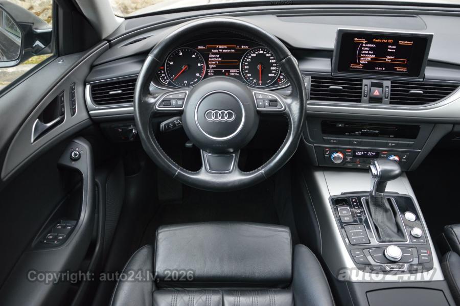 Black Audi A6 2011 in Tallinn, with an engine capacity of 3.00 L and mileage of 112 thousand km for 14900 €, photo 10 on AUTOMOTO.COM.LV