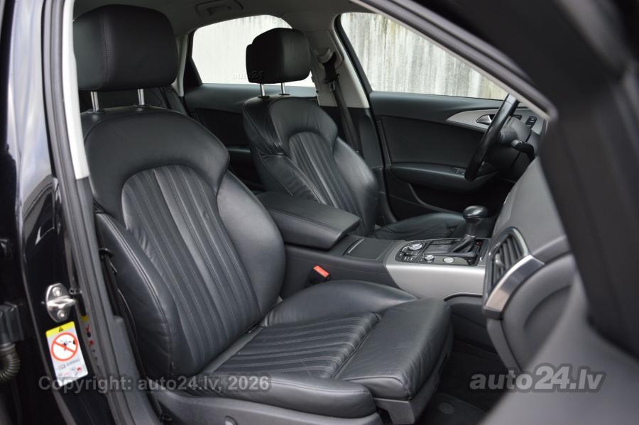 Black Audi A6 2011 in Tallinn, with an engine capacity of 3.00 L and mileage of 112 thousand km for 14900 €, photo 12 on AUTOMOTO.COM.LV